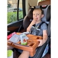 Stupid Car Tray Personal Multi Function Food & Drink Travel Organizer ...