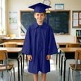 Unisex Kids Preschool Kindergarten Graduation Gown Cap Set with Turn ...
