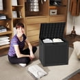 32 Gallon Waterproof Outdoor Storage Box, Resin Deck Box for Patio ...