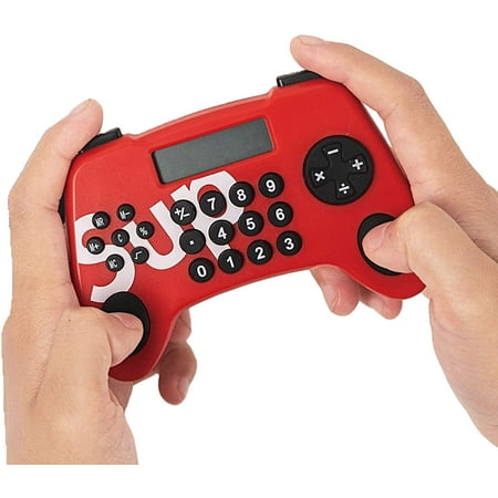 Desktop Calculator, Mini Game Handle Calculator, 8 Digit Display, Cute ...