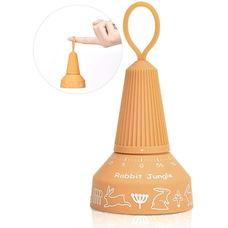 Kitchen Craft Mechanical Wind Up 60 Minutes Timer 360 Degree Rotating ...