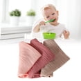 3xCotton Bib Baby Washcloth Absorbent Face Towel 4-Layer for Infants ...