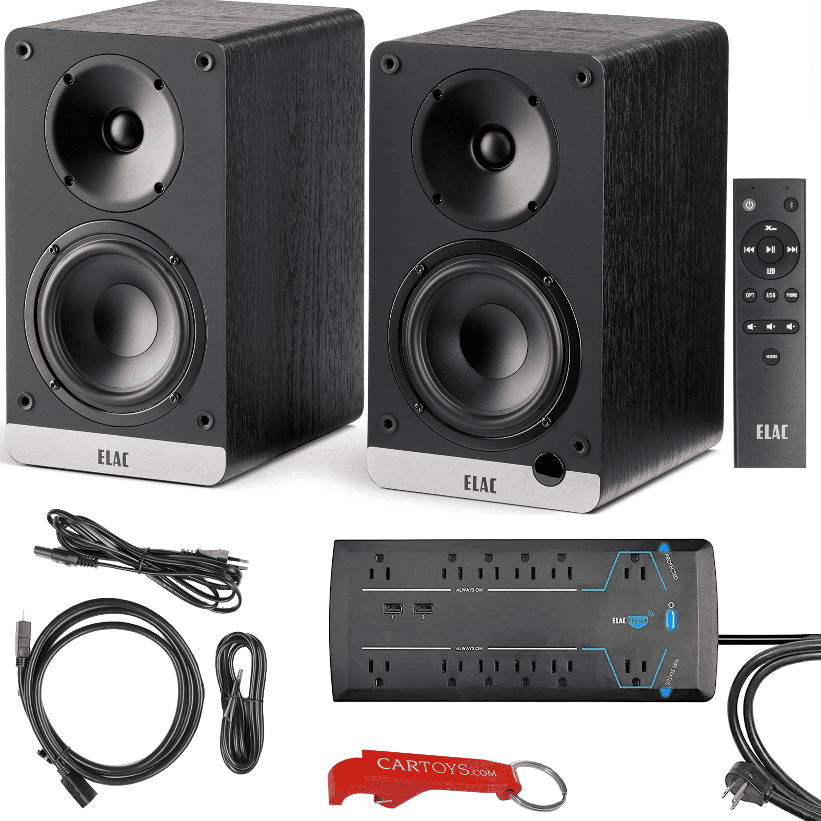 ELAC DCB41 Debut ConneX Home Audio Hi-Fi Powered Bookshelf Speakers ...