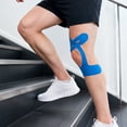 10 Pack Pre Cut Kinesiology Tape Strips for Knee Iliotibial Band ...
