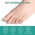 Welnove 8 Pack Pinky Toe Protector Bunion Cushion Overlapping Toe ...