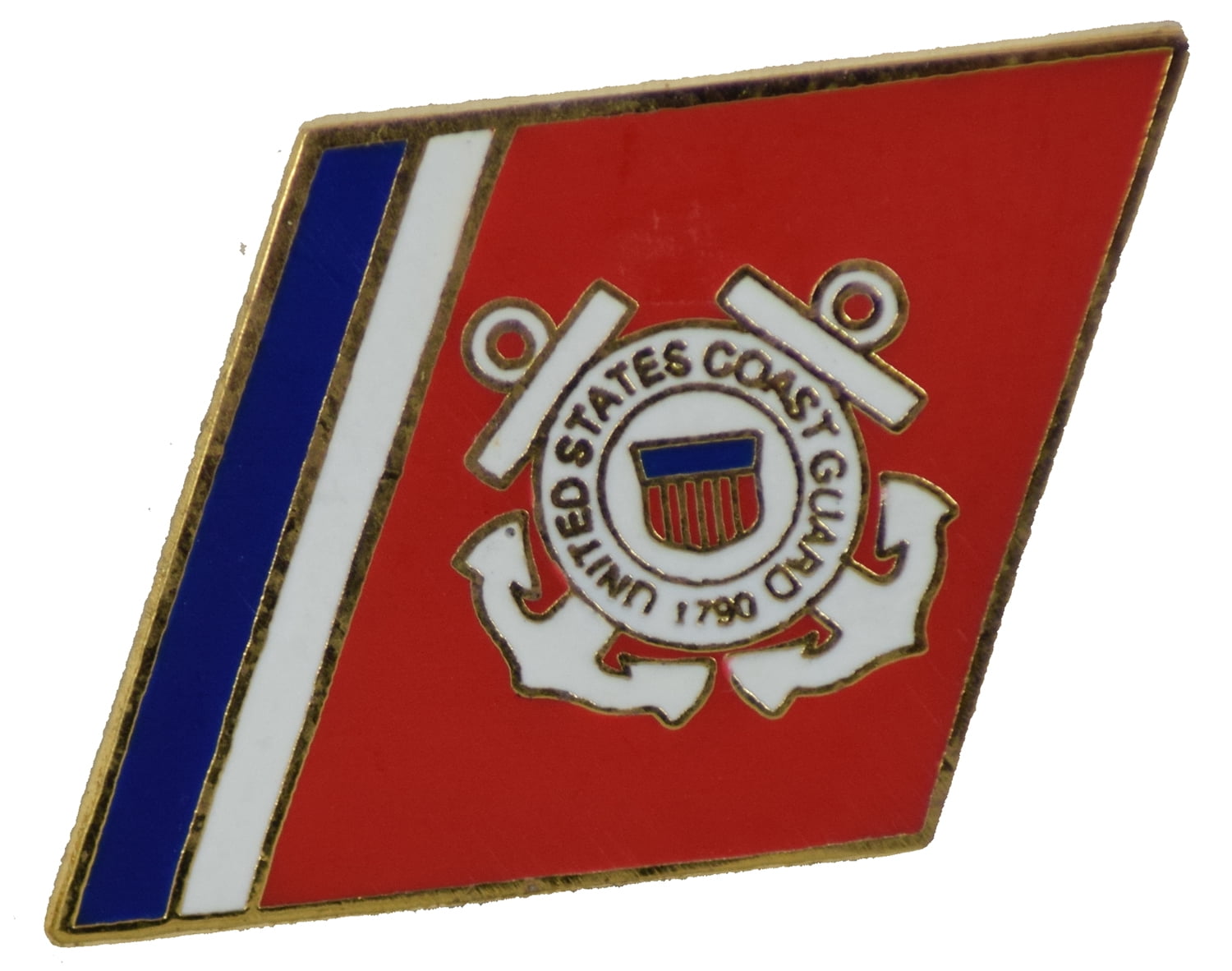 USCG RACING STRIPES HAT PIN - Walmart.com