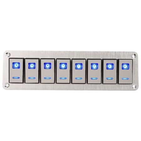 Toggle Switch Panel, Durable Toggle On Off Switch 12-24V Anti Aging ...