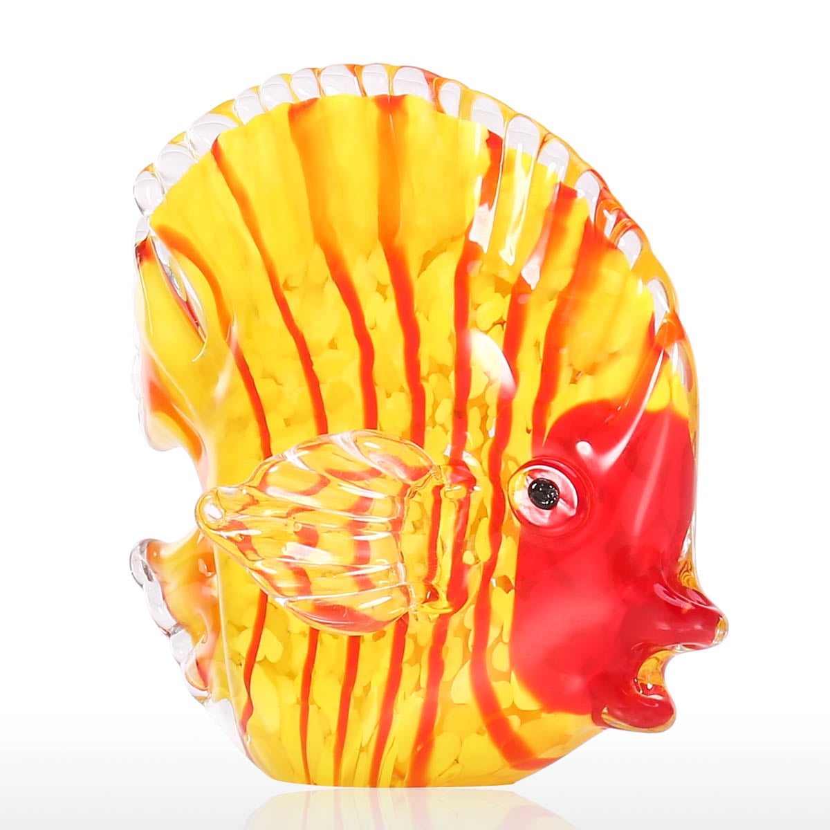 Paperweights Home & Living Office Artisan Hand Blown Glass Figural Fish ...