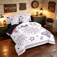 Manfei Minimal Firework King Bedding, Heart Balloon King Bed in a Bag ...