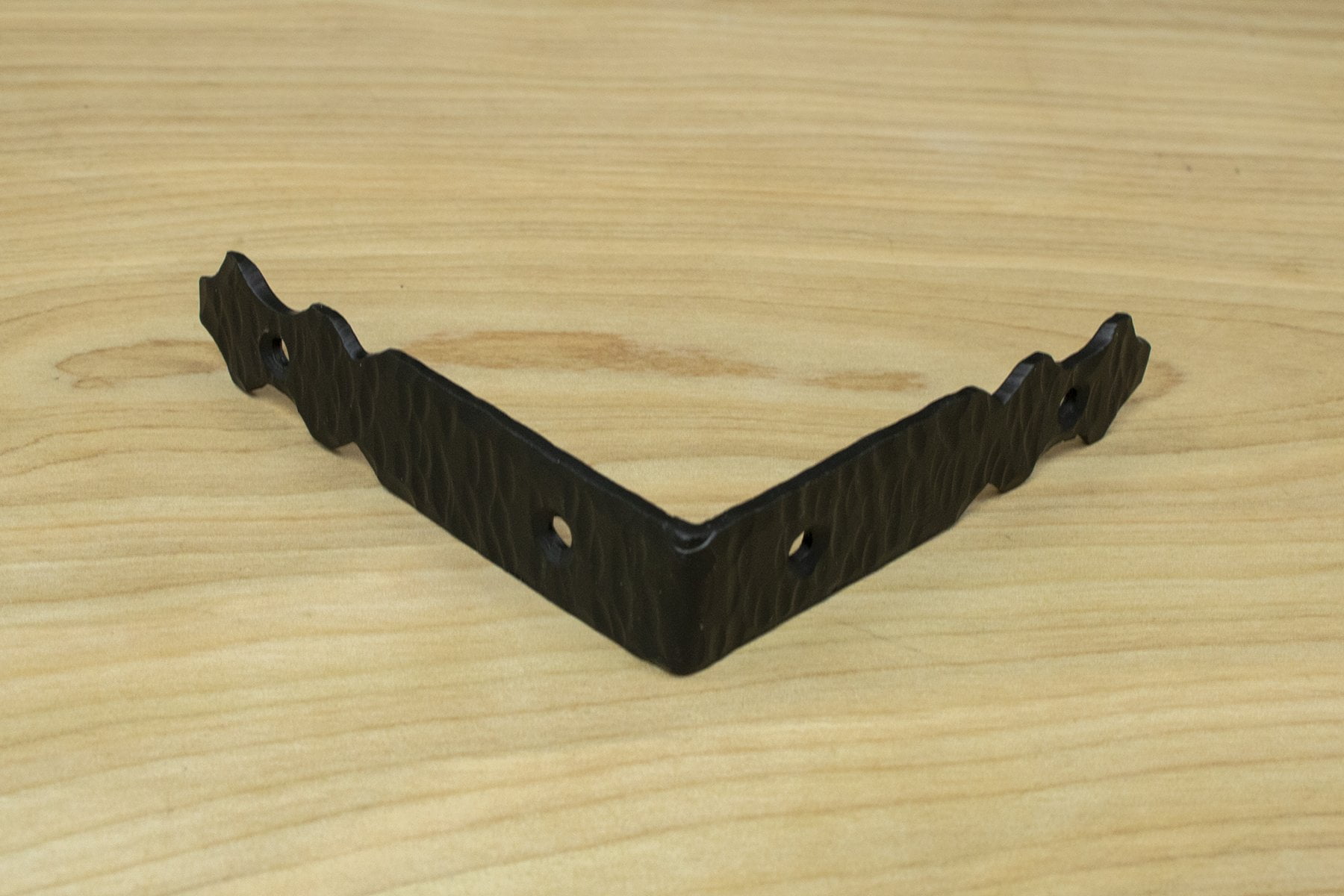 3 75 Spear Corner Bracket Brace For Furniture Rustic Hammered Iron