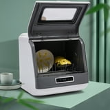 Portable Dishwasher Countertop, Compact Dishwasher W/75°C Air-Dry ...
