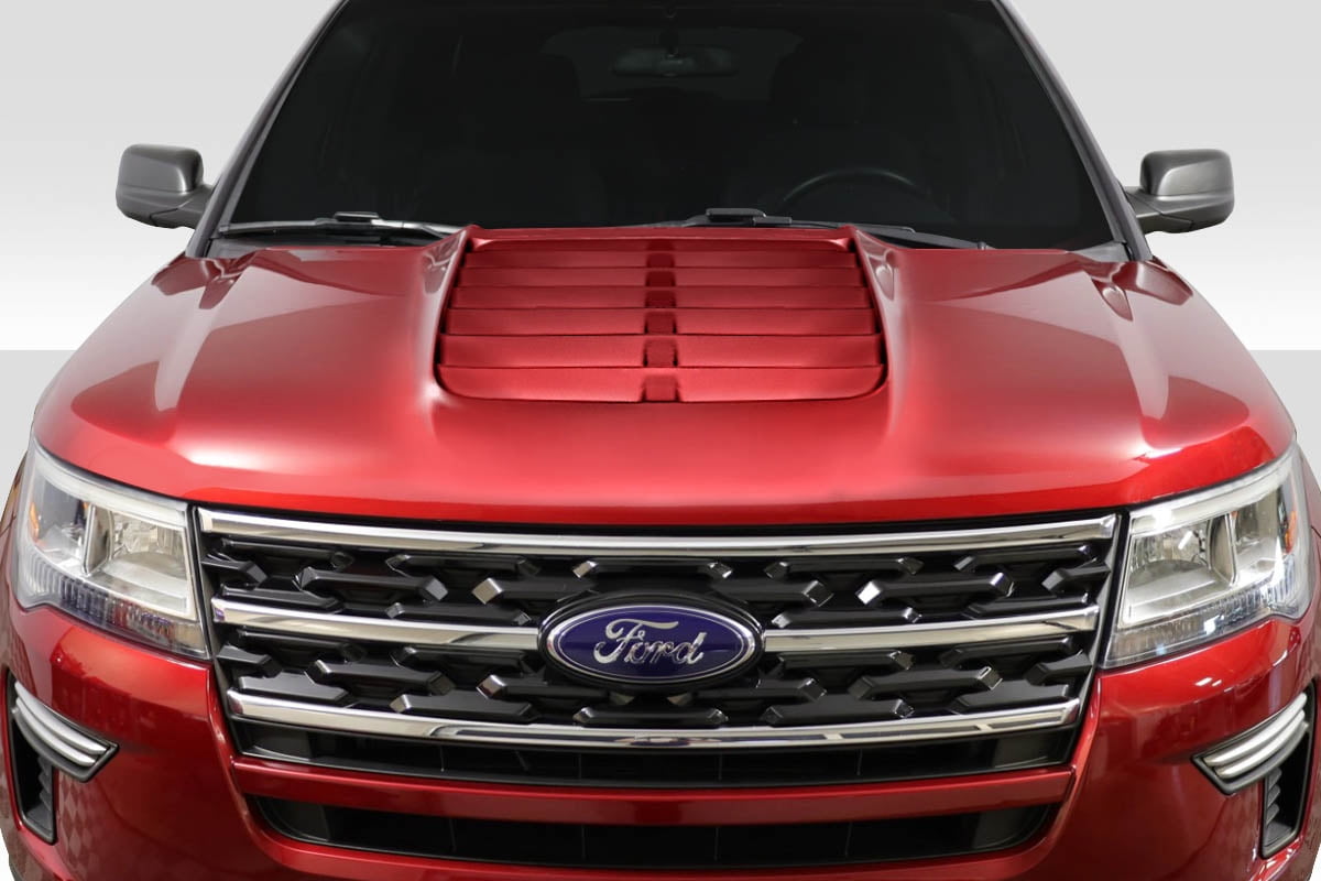 2016-2019 Ford Explorer Duraflex GT500 Look Hood - 1 Piece - Walmart.com
