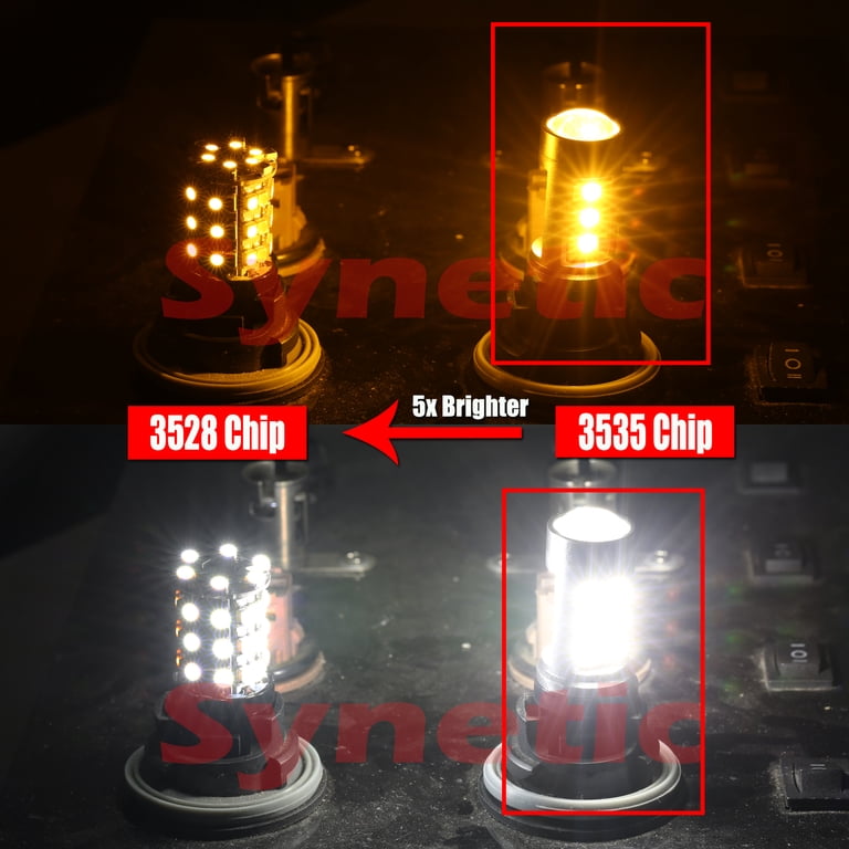 Amber Car & Truck Turn Signal Light Assemblies 1157 Switchback Led Bulb ...