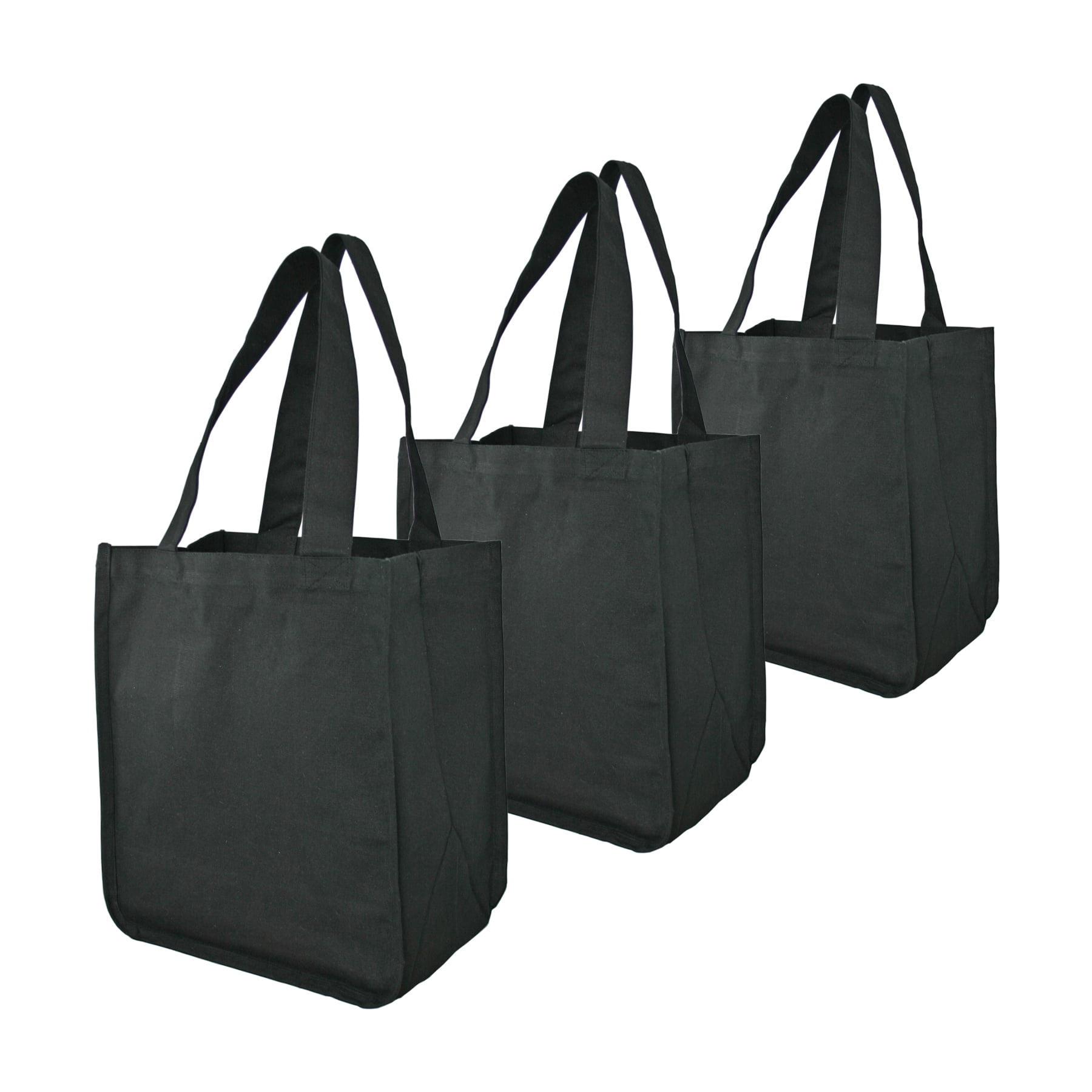 Simple Ecology Deluxe Organic Cotton Canvas Reusable Grocery Shopping ...