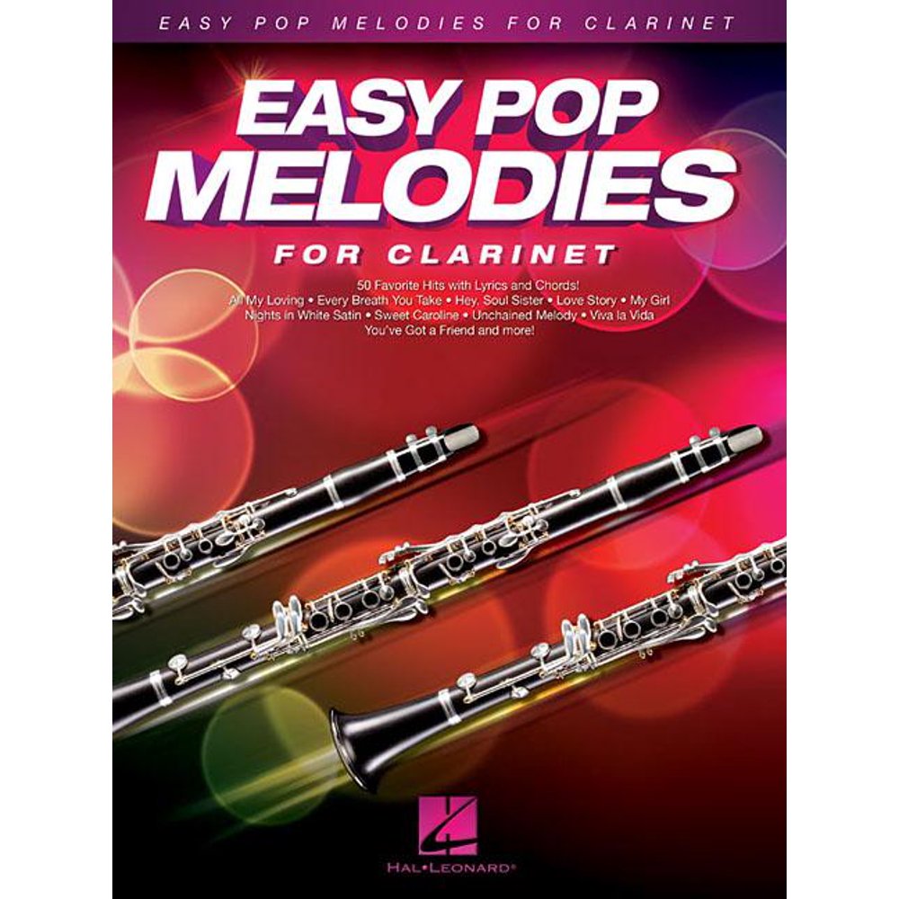 Easy Pop Melodies: For Clarinet (Paperback) - Walmart.com - Walmart.com