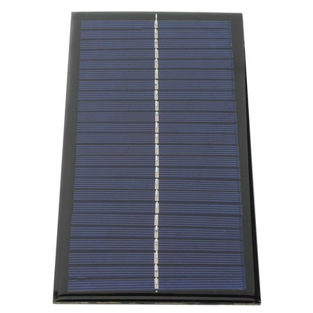 Ymiko Portable Solar Panel 8.4x3.6in Solar Panels 2.5W 12V 0-200mA ...