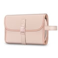 Fintie Roll Beauty Travel Bag: Portable, Water-Resistant Toiletry ...