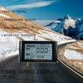 Electric Bike LCD Display Meter with Comprehensive Data, Backlight Design, and Multi-Voltage ...
