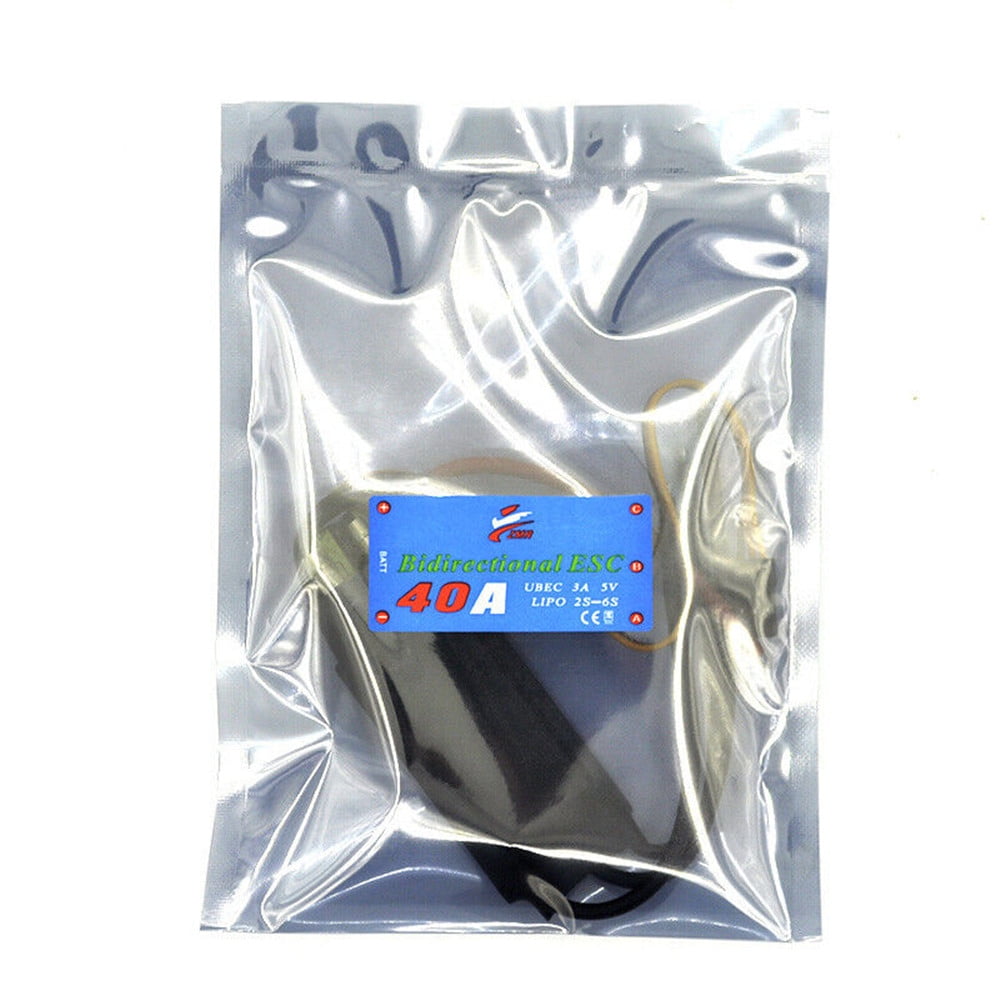 Bidirectional Brushless ESC Electronic Speed Controller for RC Ship ...