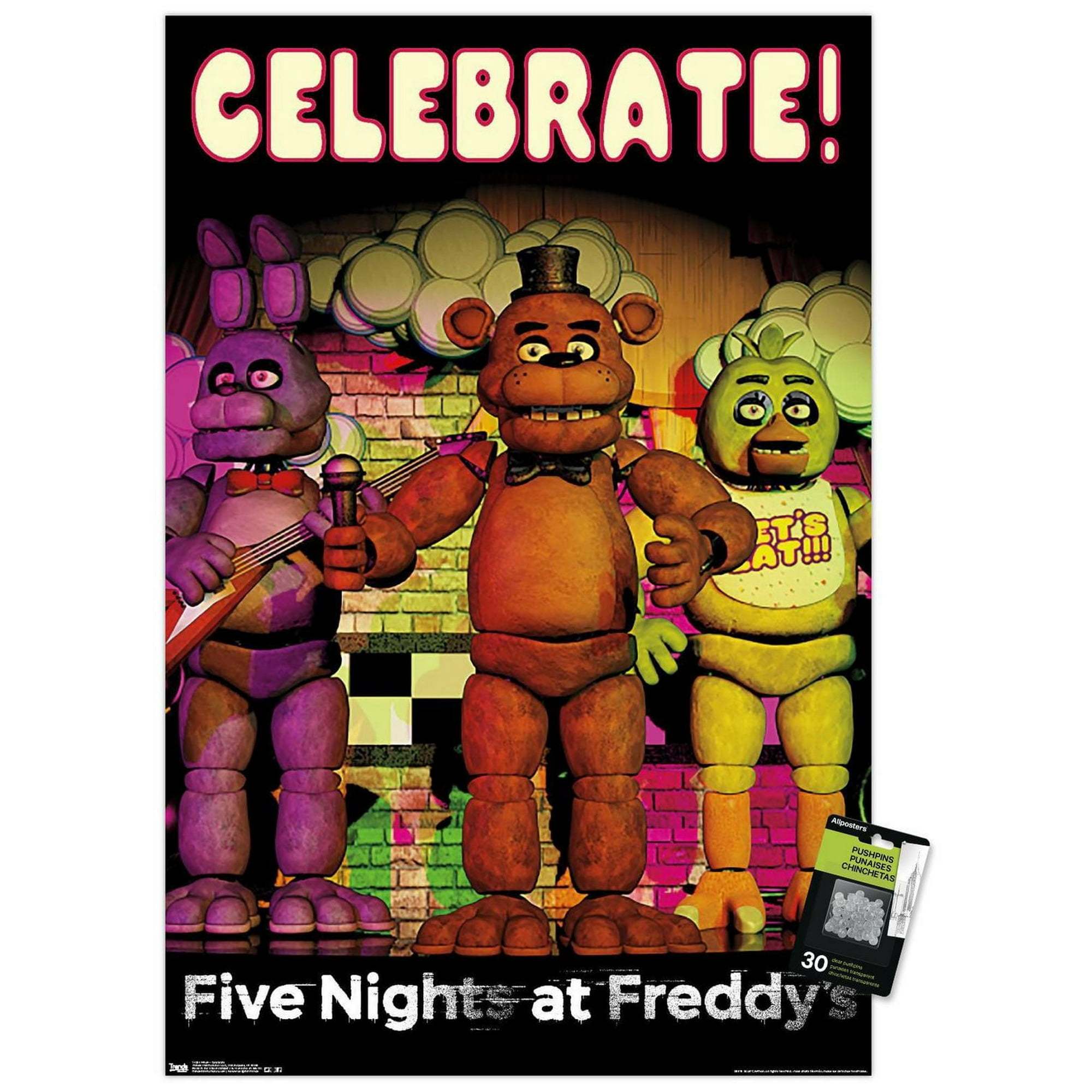 Click here for Trends International Five Nights At Freddys - Cele... prices