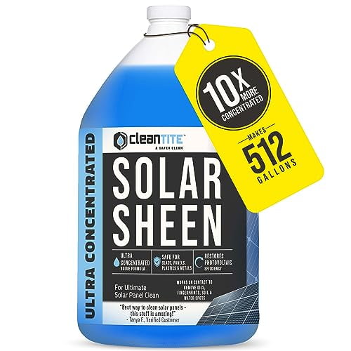 Click here for Cleantite Solar Panel Cleaner Solar Sheen (Makes 5... prices