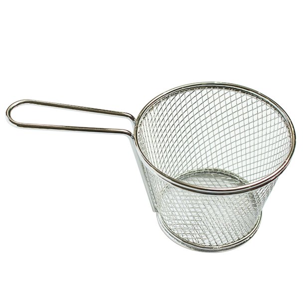 AMERTEER Kitchen Stainless Steel Chips Wire Fine Mesh Oil Strainer ...