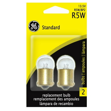 GE R5W 5w 13.5v G6 Automotive lamp - 2 Bulbs - Walmart.com