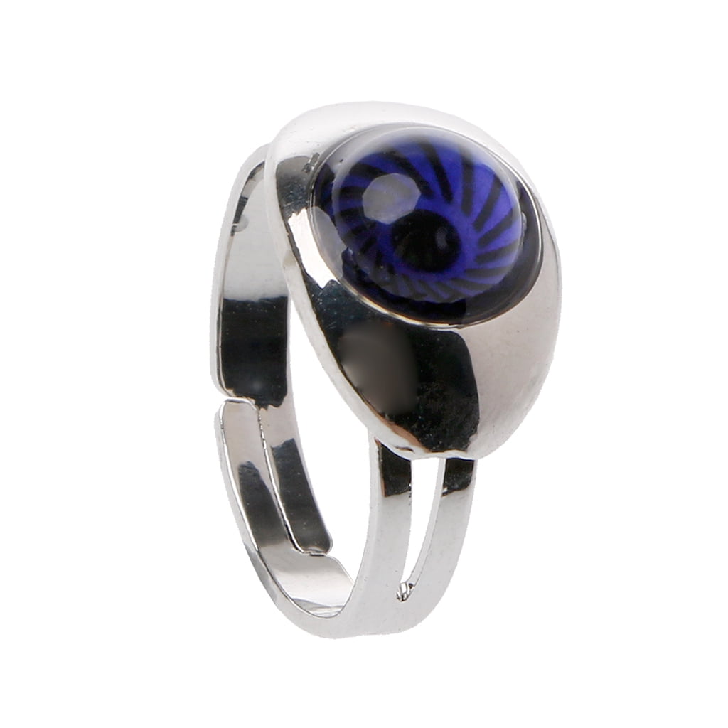 TINYSOME Fun Color Change Mood Ring Magic Eye Shape Finger Ring Emotion ...