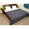 A And E Textiles House Kantha Bedcover Bedding Quilt Hand Block Floral ...