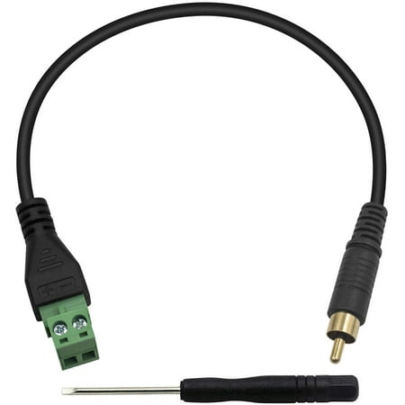 Speaker Wire to RCA Adapter Converter, RCA to Speaker Wire Adapter ...