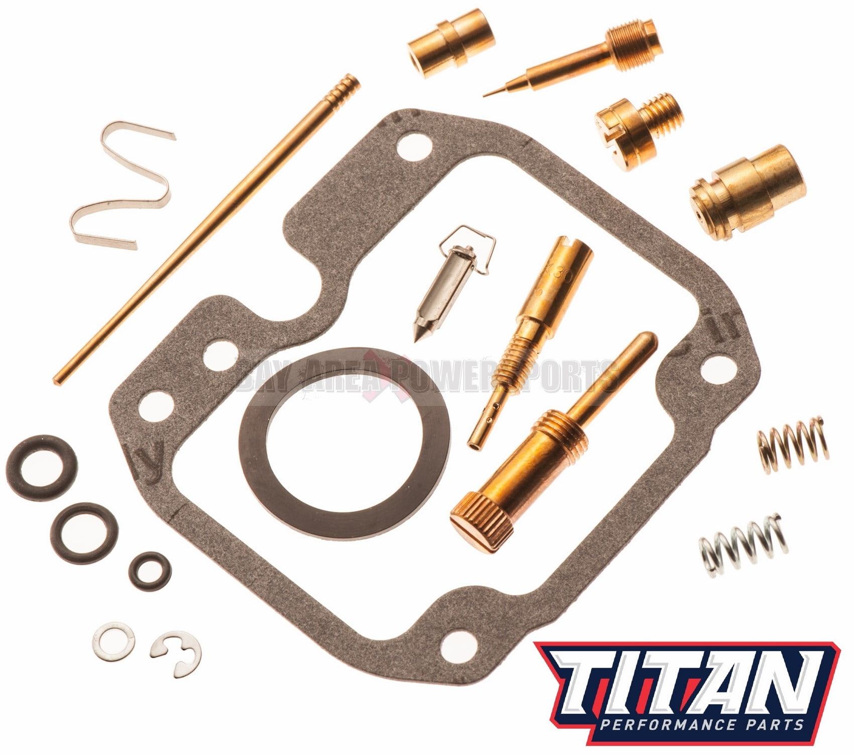 Titan Oe Quality Carb Carburetor Rebuild Repair Kit Kawasaki KLF 220 ...