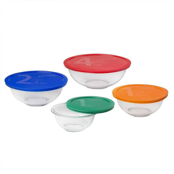 PYREX Glass Mixing Bowl Set