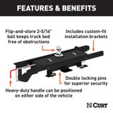 Double Lock Gooseneck Hitch Kit - Walmart.com