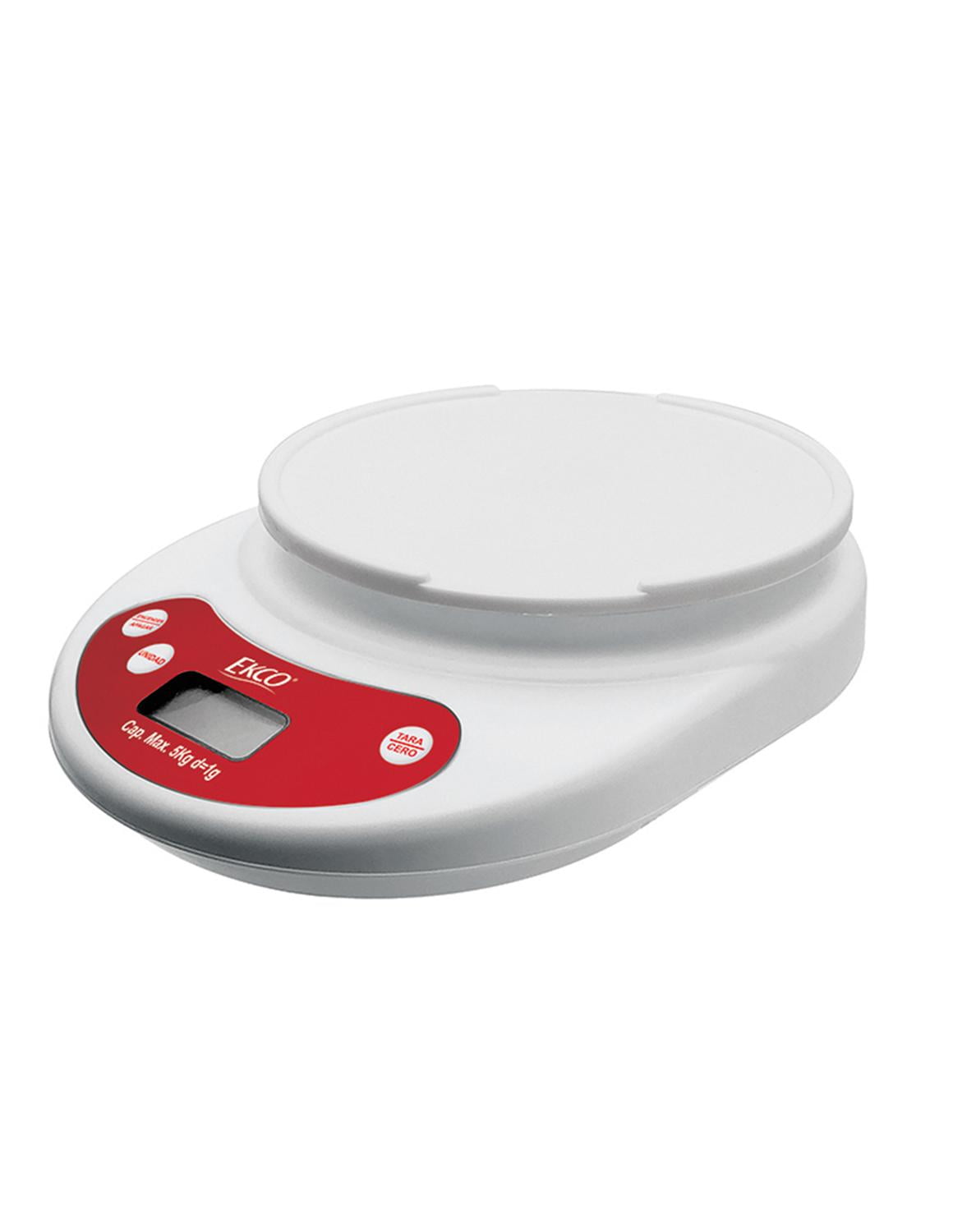 Báscula Digital para cocina EKCO Evolution Polipropileno Blanco 56056 ...