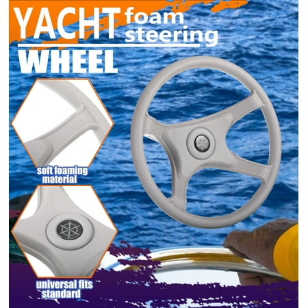Boat Steering Wheel Universal ABS Plastic Helm Boat Steering Wheel ...