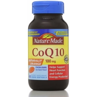 Nature's Bounty Co Q-10 Softgels, 100 Mg, 60 Ct, 2 Pack - Walmart.com