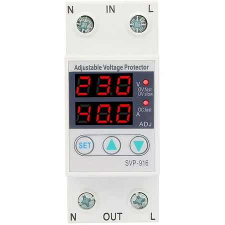 Current Protector,Intelligent Single Phase Adjustable Over-Voltage ...