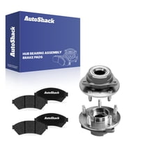 AutoShack Front Ceramic Brake Pads & Hub Bearing Assemblies for Toyota ...