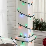 Holiday Time 16 Function Multi-color Mini LED Christmas Lights, 27, 105 ...