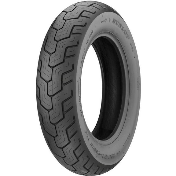 Dunlop American Elite, 180/65B-16 Rear Motorcycle Tire Black Wall, Load ...