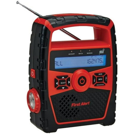First Alert SFA1180 - Weather alert radio - black, red | Walmart Canada