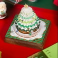 3D Desktop Calendar Paper Sculpture Christmas Tree Calendar 2025 ...