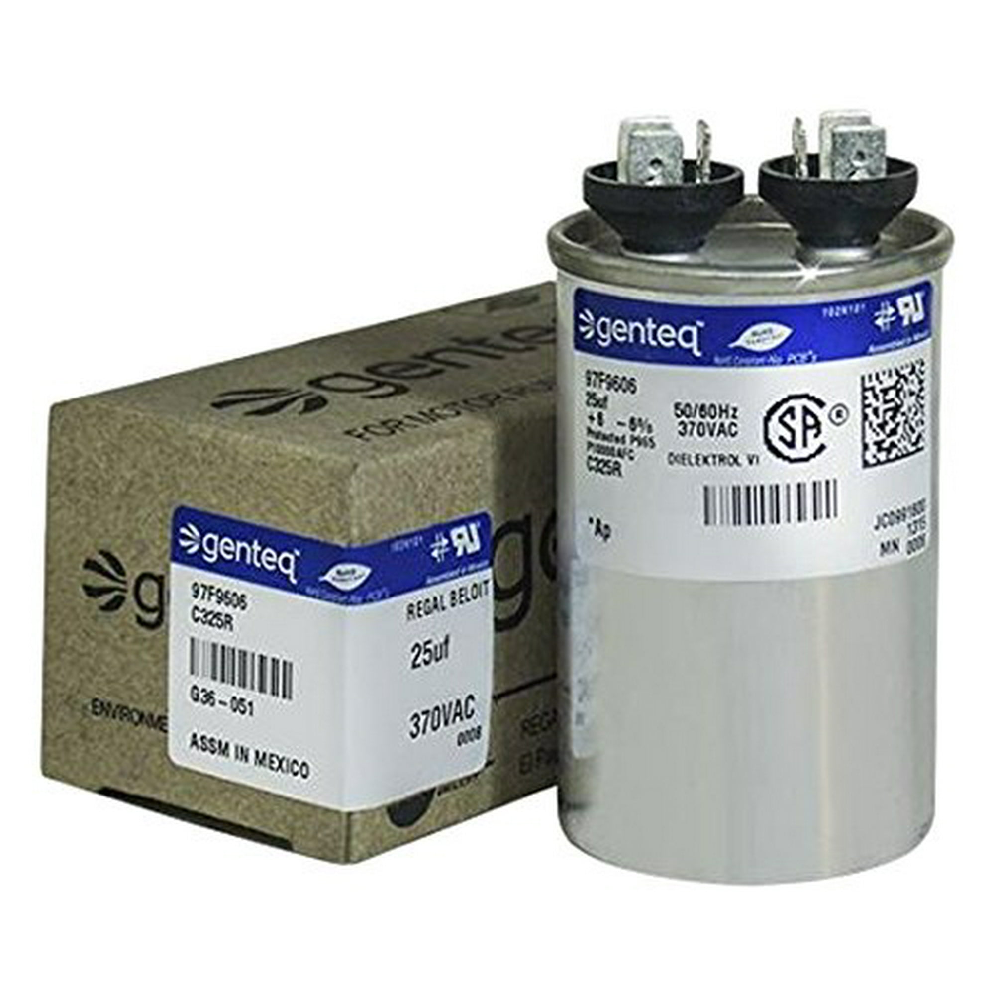 Click here for Unbranded Genteq C325r 25 Uf Mfd X 370 Vac Ge Indu... prices
