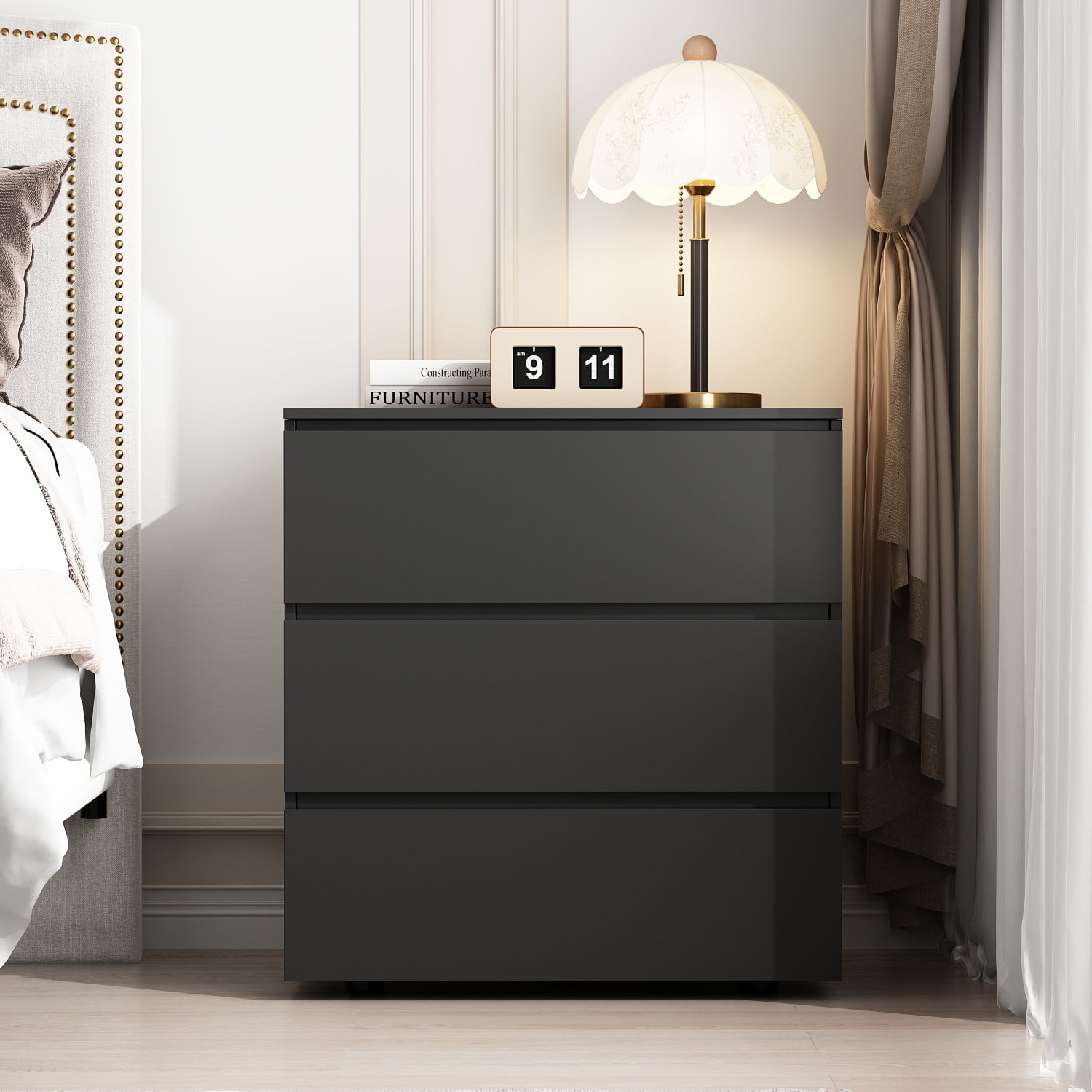 Click here for Oxylife 3 Drawer White Dresser  Wood Dresser Chest... prices