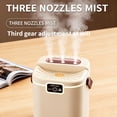 3-Nozzle 67.63oz LED Night Light Humidifier | 3 Mist Levels & Silent ...