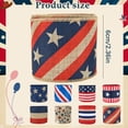 Patriotic Ribbon Wired 2.5 Inch x 10 Yards, Vintage Red White Blue ...