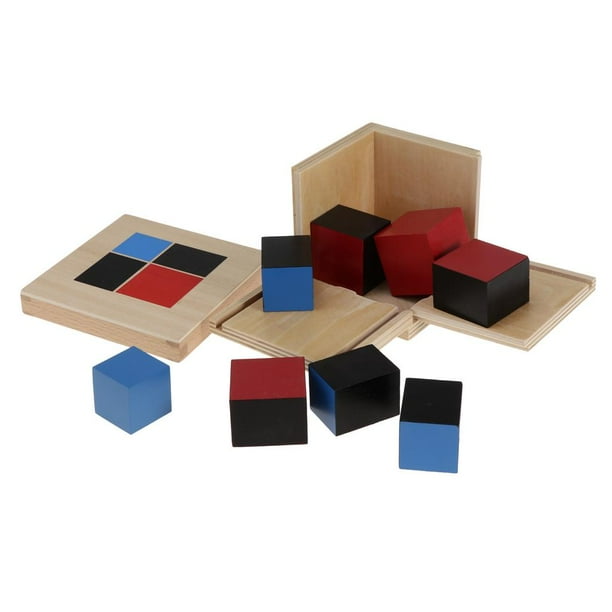 Set Of Montessori Binomial Kids Learning Algebra \u0026 Math Toy ...
