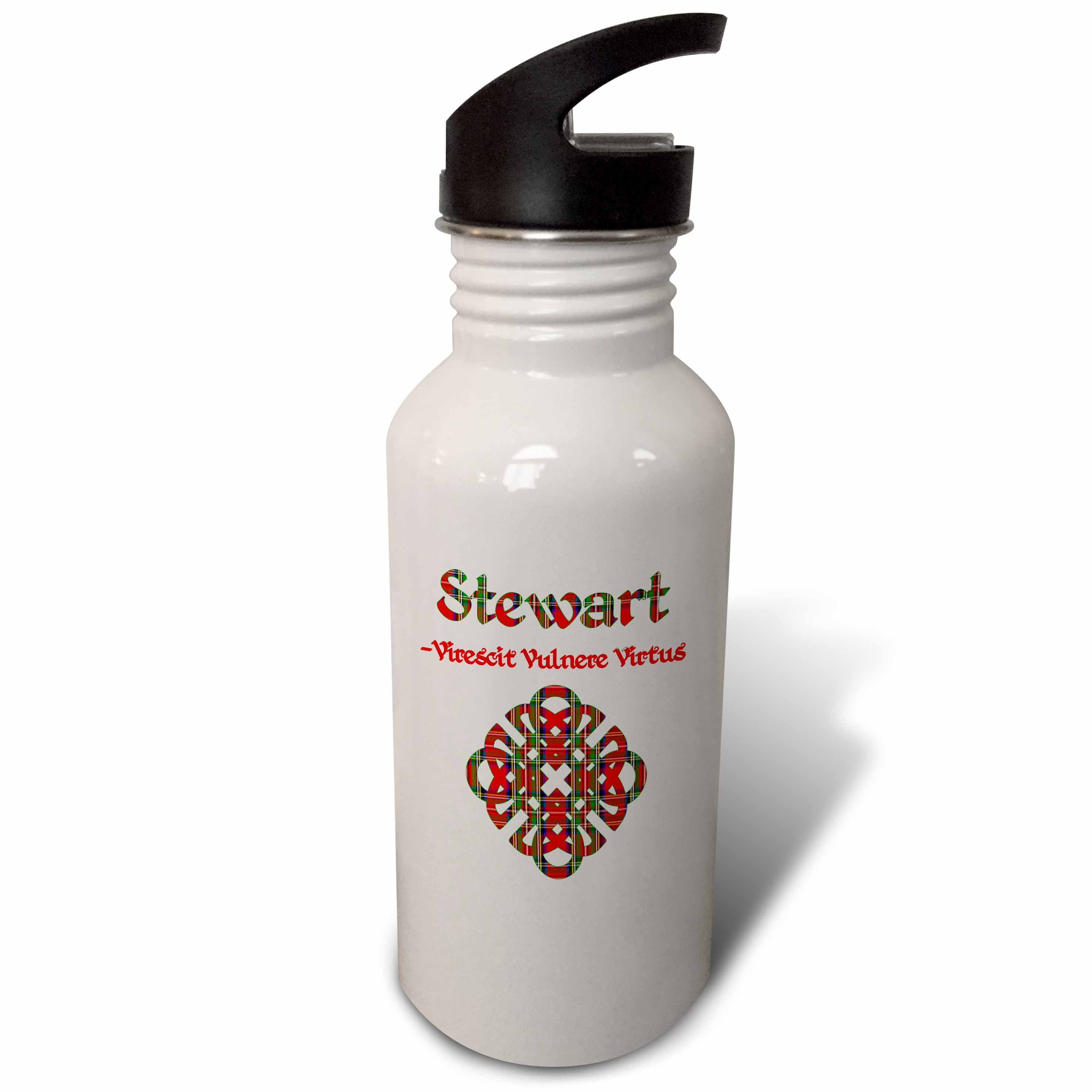 Celtic knot in the tartan colors for the Stewart Clan and family motto ...