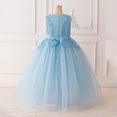 JCCXIN Toddler Girls Dress Crew Neck Sleeveless Formal Party Elegant ...