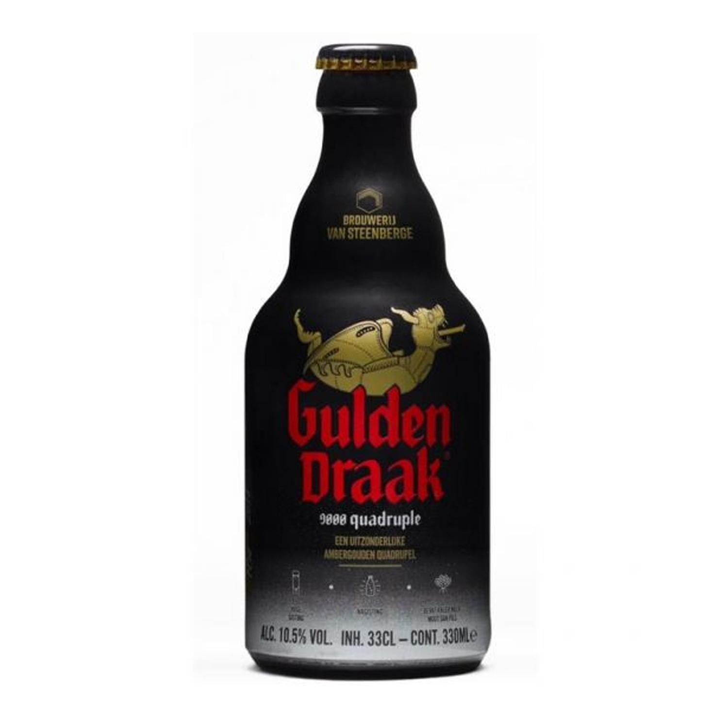 Pack de 24 Cerveza Gulden Draak 9000 Botella 330 ml 1 Gulden Draak 9000 ...